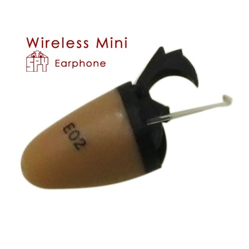 Invisible Wireless Hidden Earpiece Mini Spy Earphone